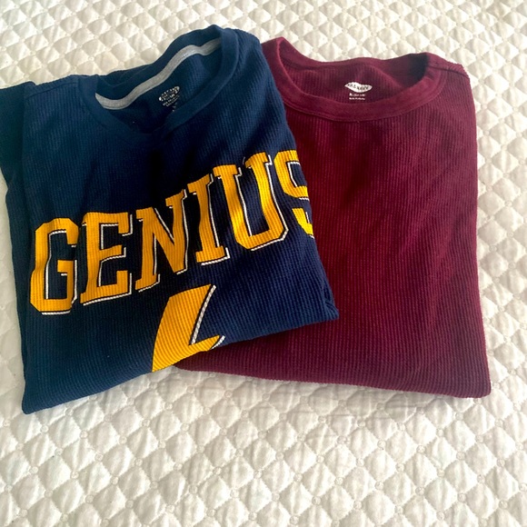 Old Navy | Shirts & Tops | Two Really Cool Boys Long Sleeve Waffle ...